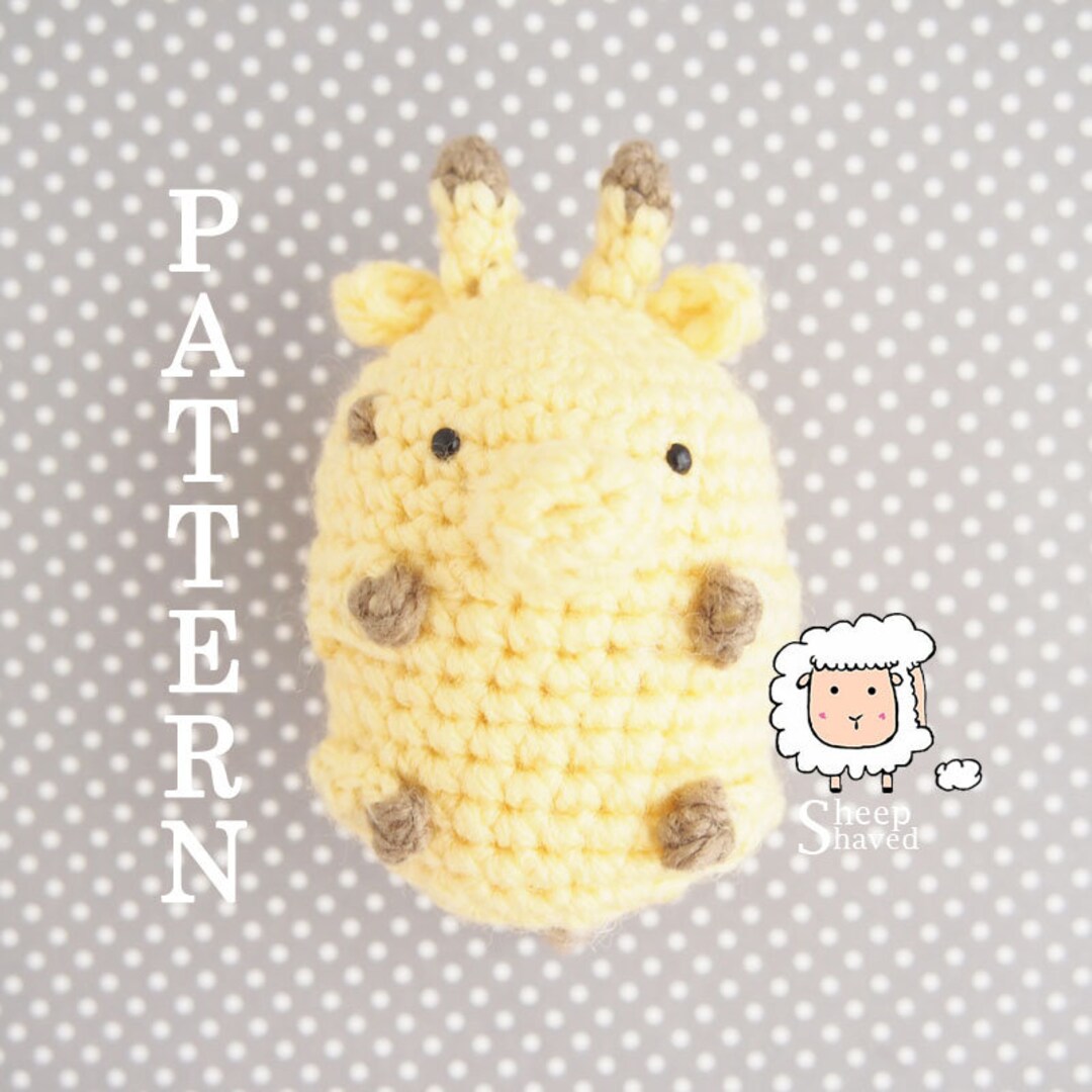 Crochet Mini Giraffe Amigurumi Pattern - Etsy