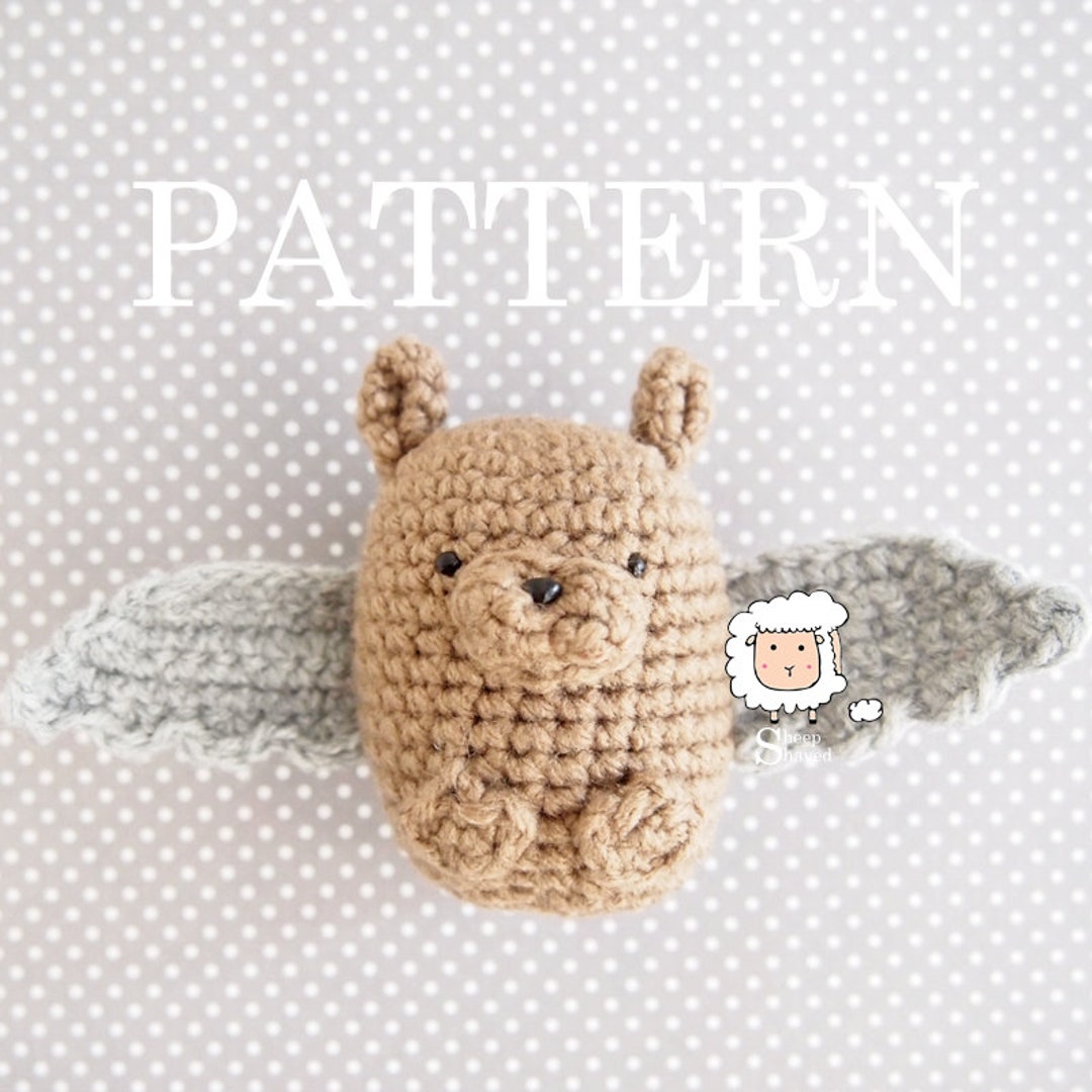 Mini Bat Amigurumi Crochet Accessory Pattern - Etsy