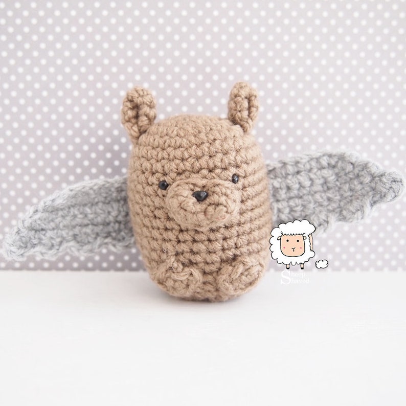 Mini Bat Amigurumi Crochet Accessory Pattern - Etsy