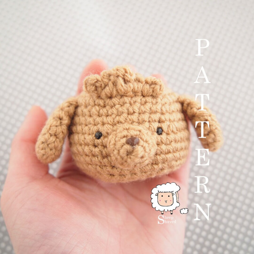 Toy Poodle Dog| PDF | Easy to Follow | Amigurumi Crochet Pattern - Etsy
