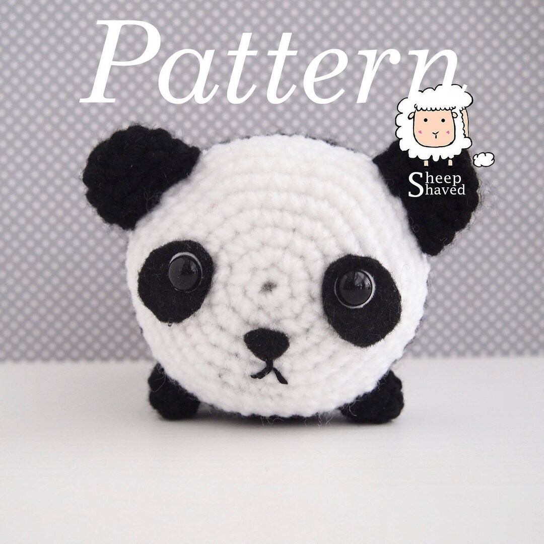 Panda Pattern| Crochet Pattern| Easy Crochet Pattern| DIY Panda| Panda ...