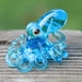 Handcrafted Drinking Glass Octopus Animal Sculpture Figurine Sea Animal ...