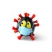 Glass Stuffed Virus Sculpture Glass Figurine Virus Microbe Virus Virus ...