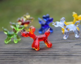 Glass Balloon Dog - Etsy
