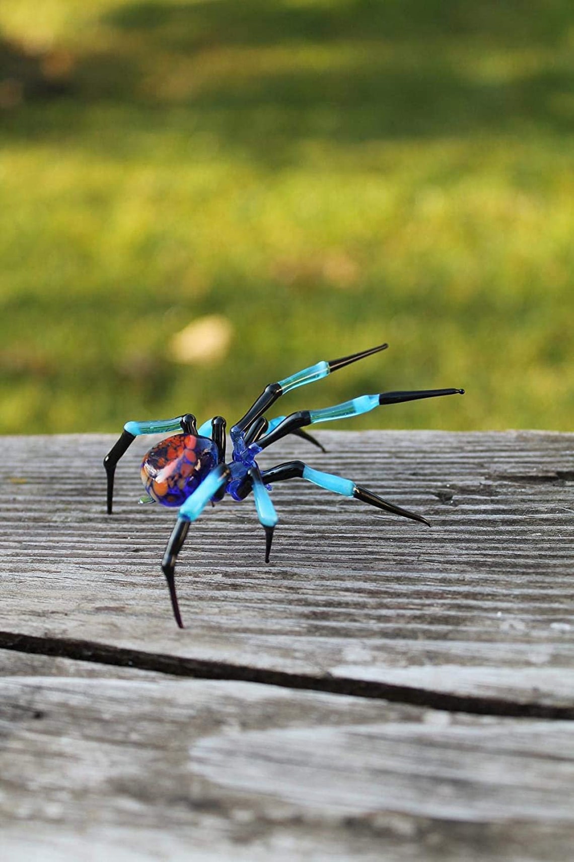 GLASS SPIDER Lampwork Handcrafted Glass Animal Art Glass - Etsy