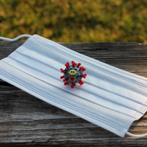 Glass Virus Sculpture - Glass Figurine Virus - Microbe Virus - Virus ...