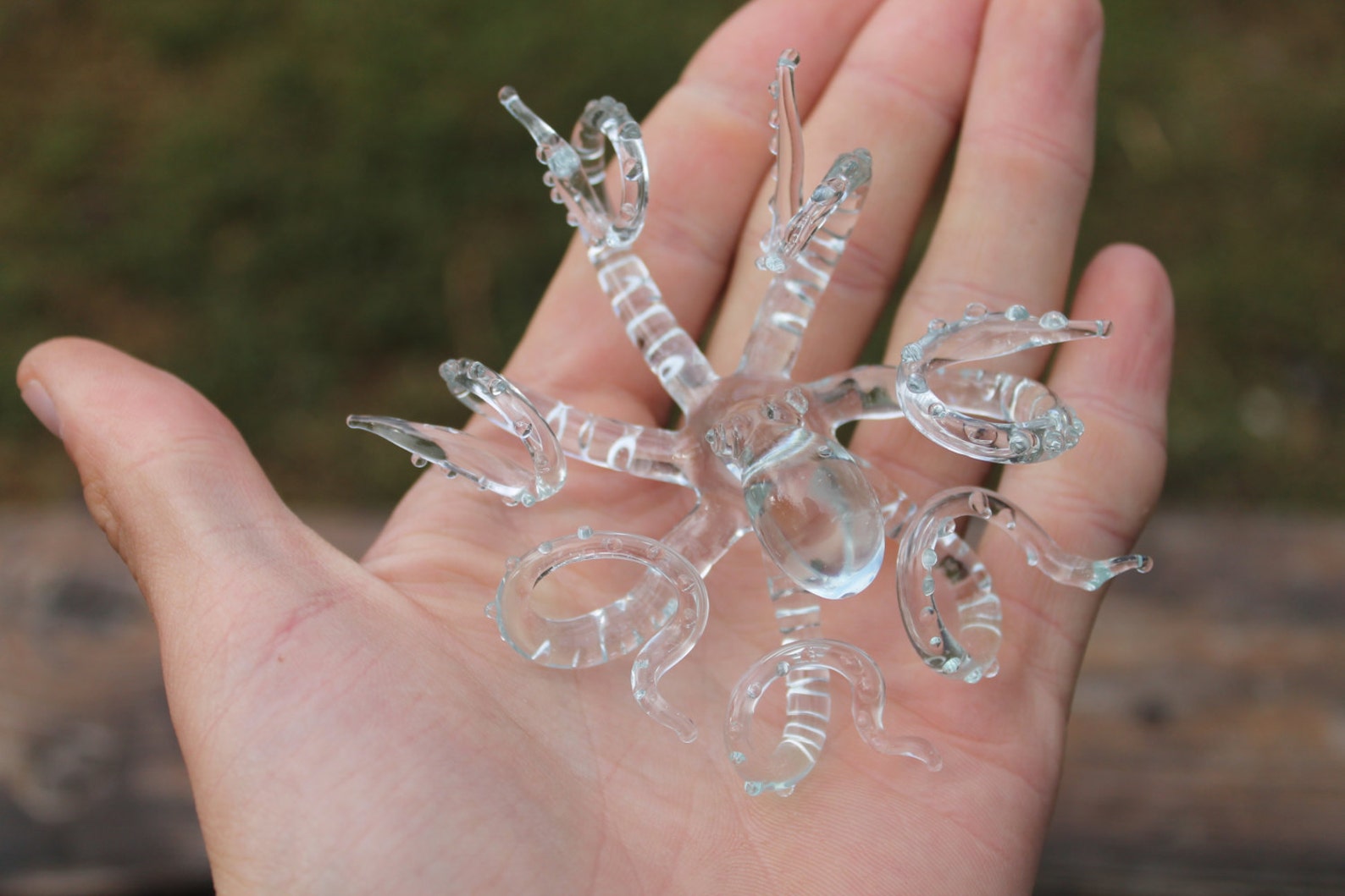 Blown Glass Octopus Glass Octopus Glass Octopus Ocean - Etsy