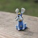Little Glass Dog Small Mini Glass Animal Figurines Glass Animals Murano ...