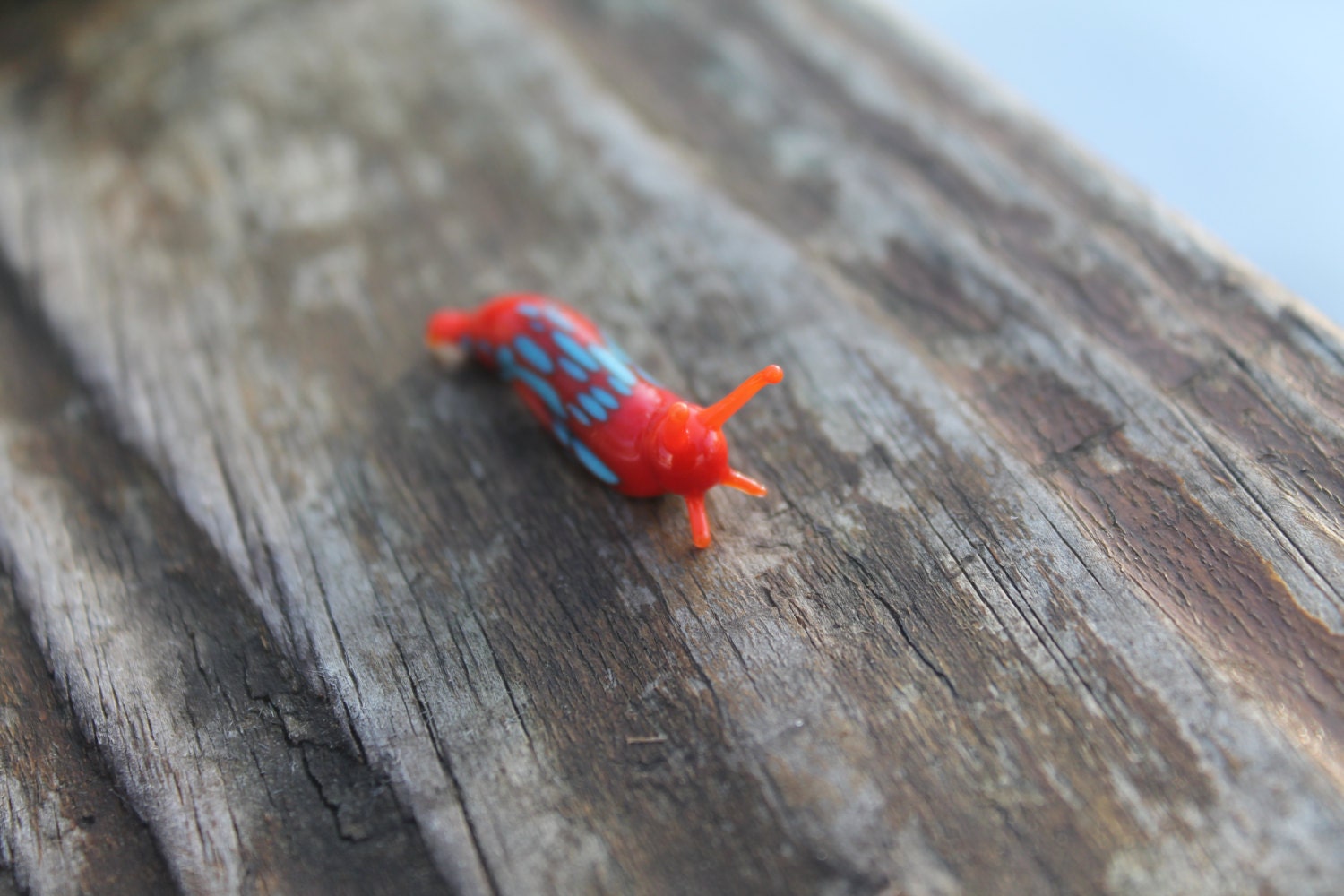 Spotted Slug Glass Sculpture GLASS SLUG Lampwork Glass Animals - Etsy