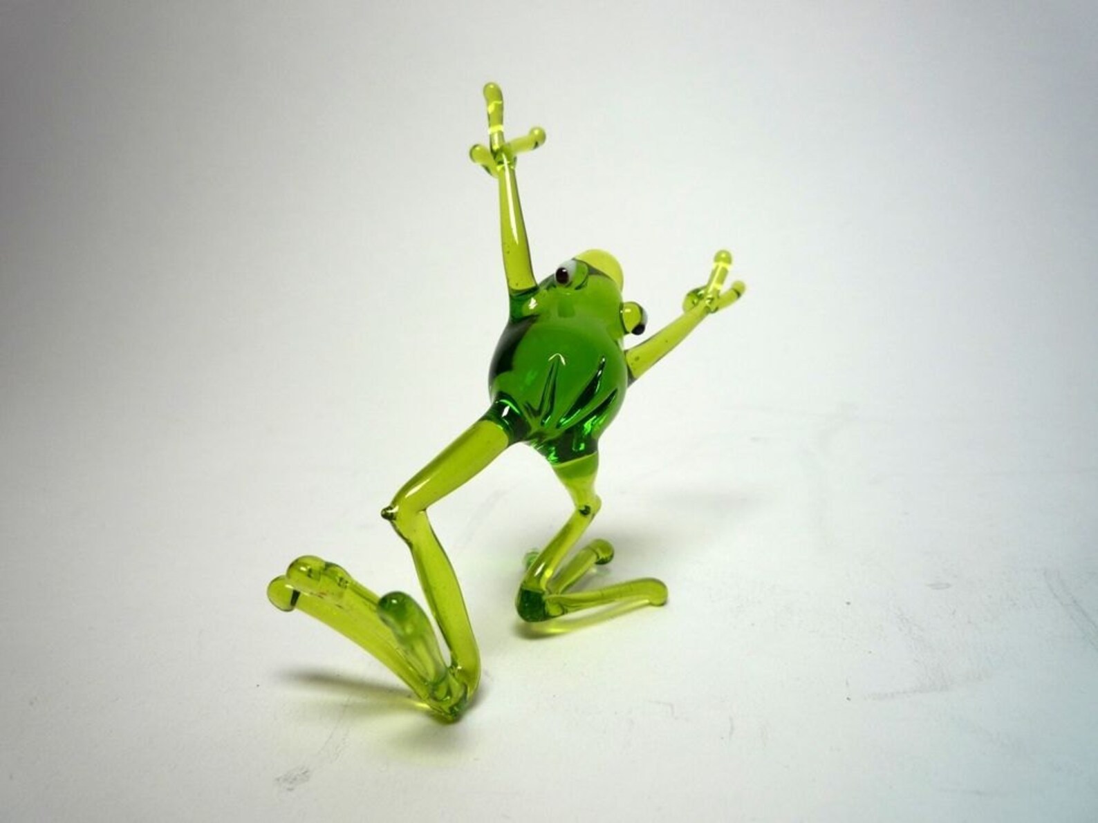 Blown Glass Frog Hand Made Frog Glass Miniature Animals - Etsy
