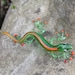 The Lizard Glass Salamander Figurine Blown Glass Lizard Hand - Etsy