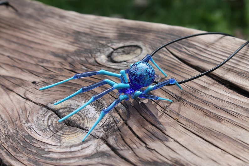 Pendant Spider Animals Glass Hanging Blown Glass Spider | Etsy