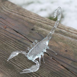 Glass Figurine Scorpion Blown Glass Animals Murano Glass Scorpion ...