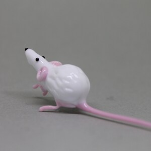 Rat Glass Miniature, Animals Glass, Art Glass, Glass Blown , Sculpture ...