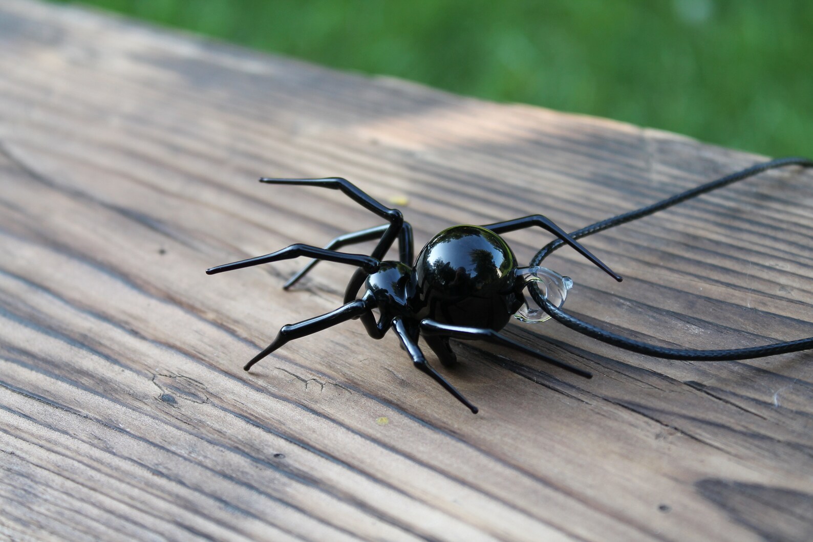 Glass Spider Figurine Spider Ornament Spider Pendant Spider - Etsy