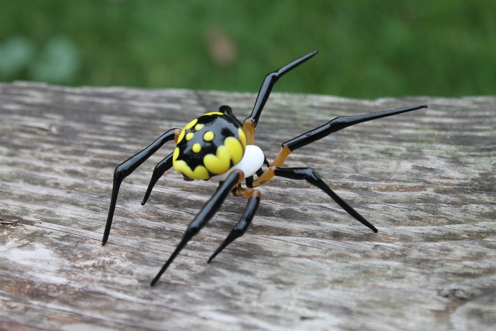 Art Glass Spider Figurines Blown Glass Spider Spider - Etsy