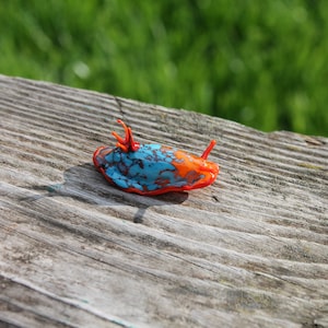 Nudibranch - Sea Slug Glass Sculpture - Slug Figure - Sea Slug - Bunny ...