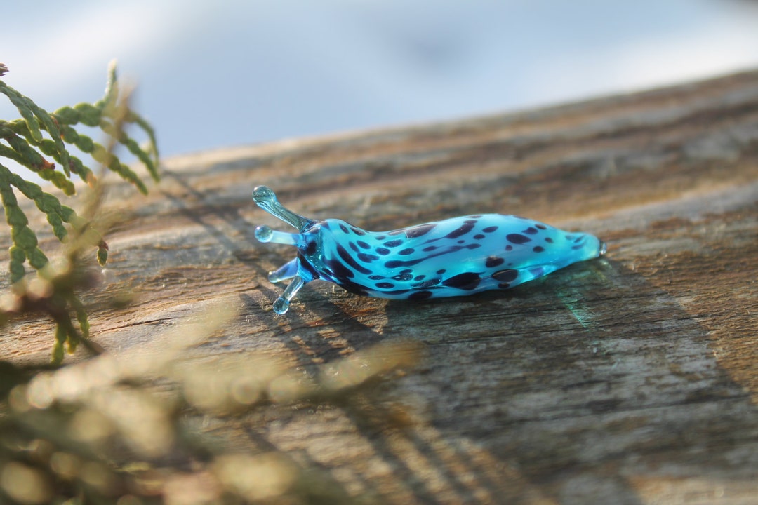 Spotted Slug Glass Sculpture GLASS SLUG Lampwork Glass Animals ...