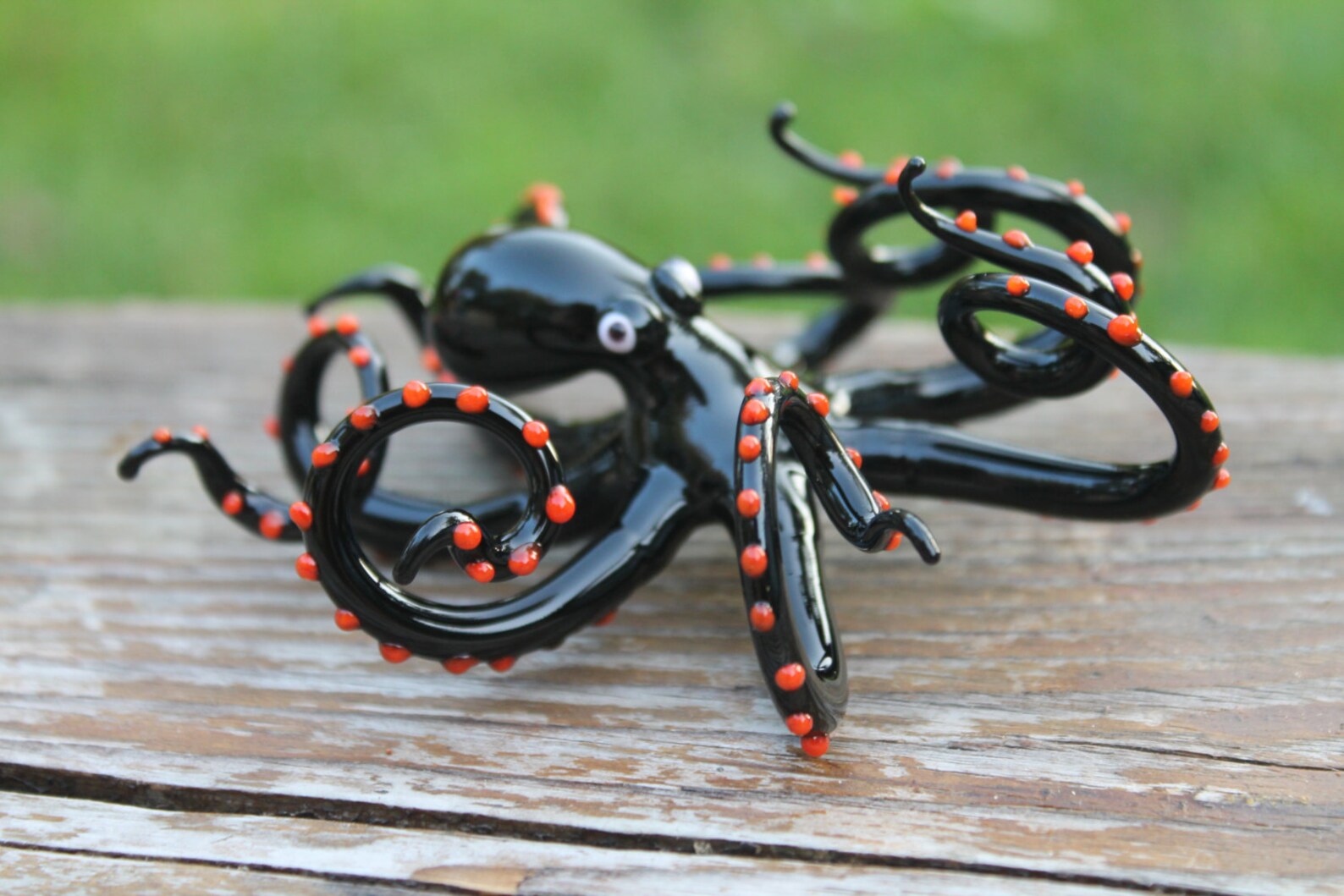 Blown Glass Octopus Glass Octopus Glass Octopus Ocean - Etsy