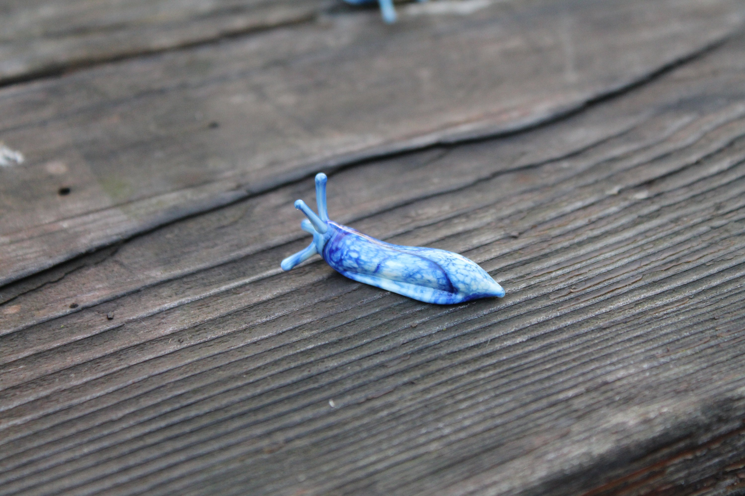 Spotted Slug Glass Sculpture GLASS SLUG Lampwork Glass Slug - Etsy