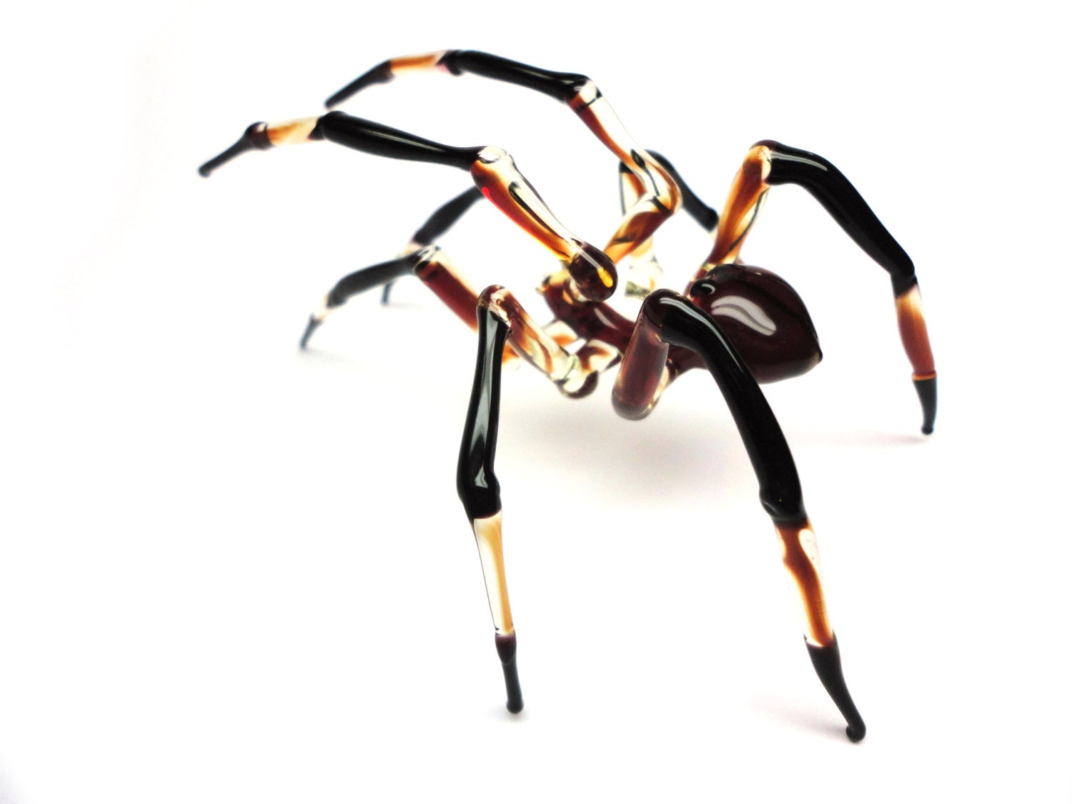 Spider Animals Glass, Art Glass, Blown Glass,farmhouse Decor, Blown ...