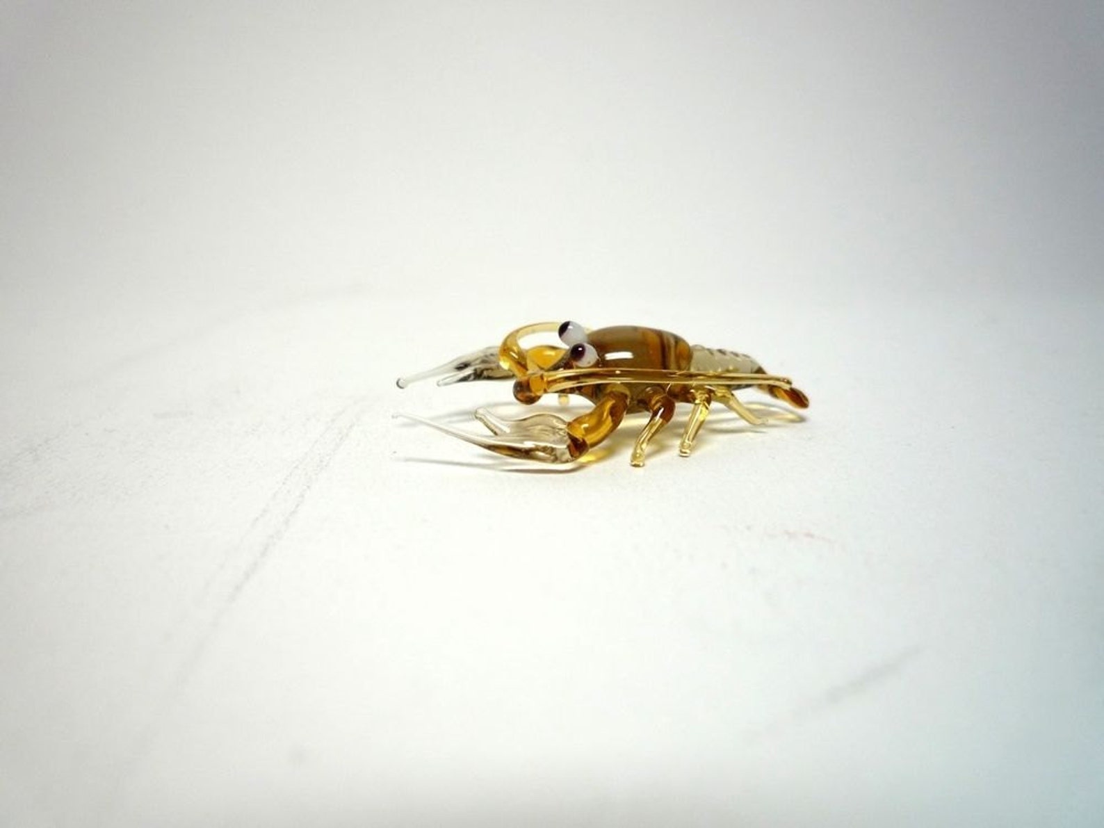 Glass Lobster Glass Glass Crawfish Art Glass Blown Glass | Etsy