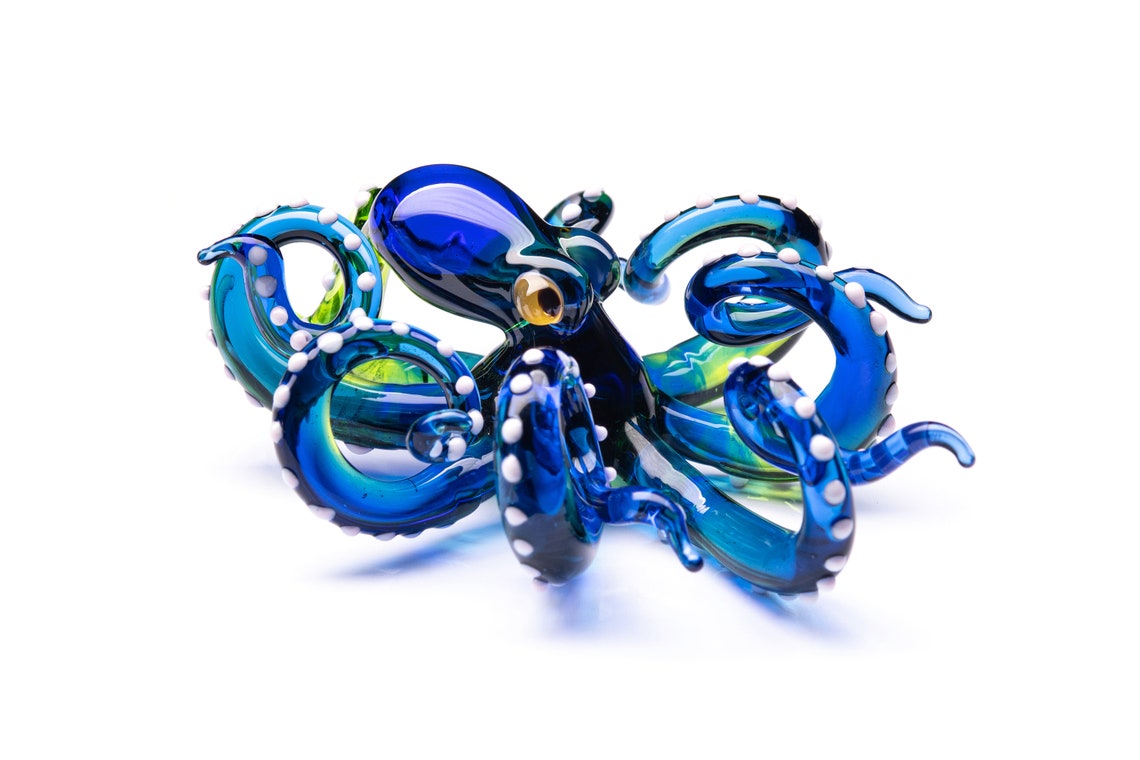 Glass Octopus Octopus Art octopus Decor Octopus Sculpture - Etsy