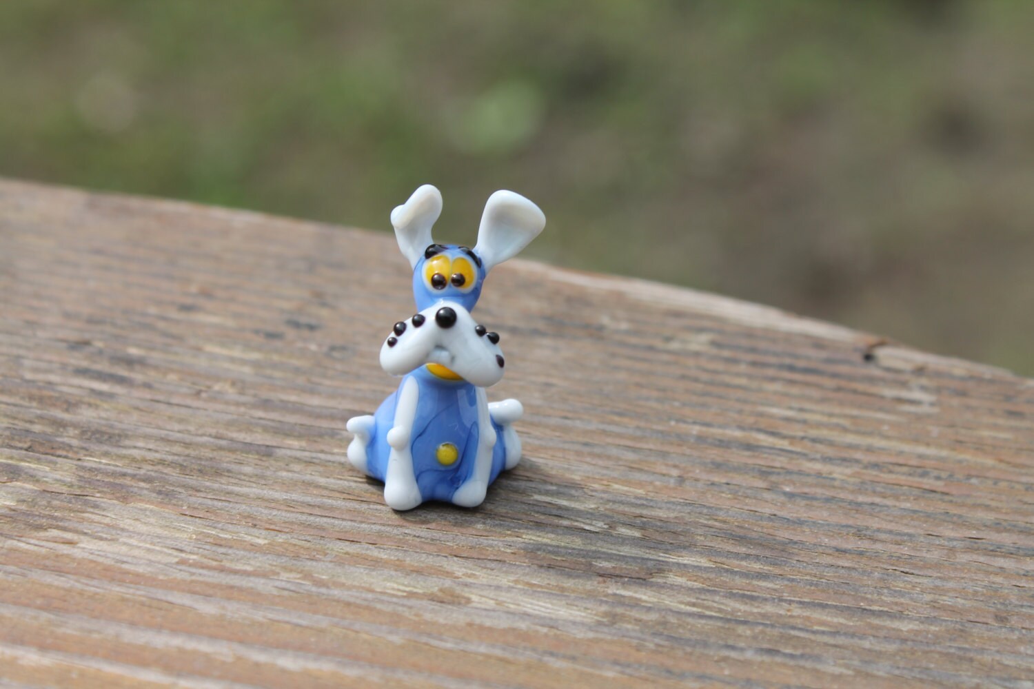 Little Glass Dog Small Mini Glass Animal Figurines Glass | Etsy