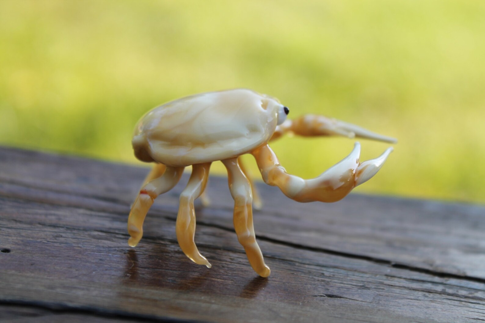 Glass Crab, Art Glass Crab, Blown Glass Crab, Sculpture Made of Glass ...