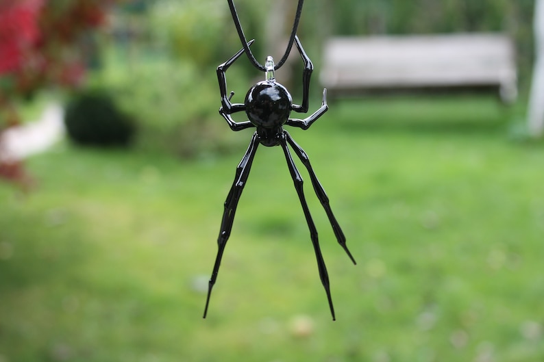Pendant Spider Animals Glass Hanging Blown Glass Spider - Etsy