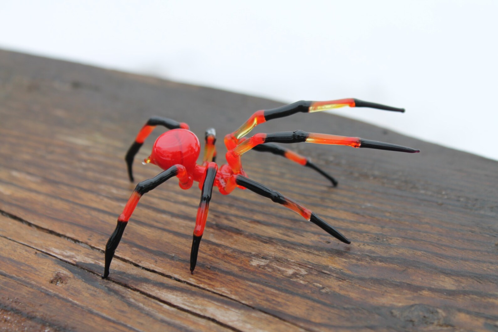 Glass Spider Spider Blown Glass Art Glass Sculpture Made of - Etsy