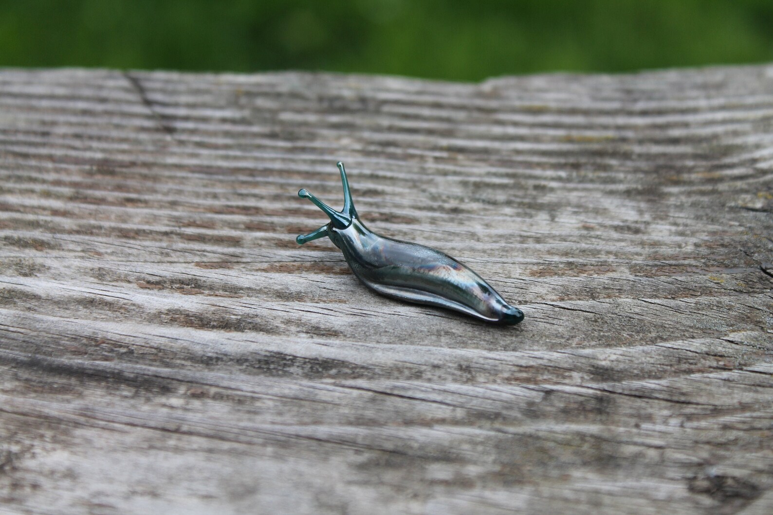 Spotted Slug Glass Sculpture GLASS SLUG Lampwork Glass Animals - Etsy