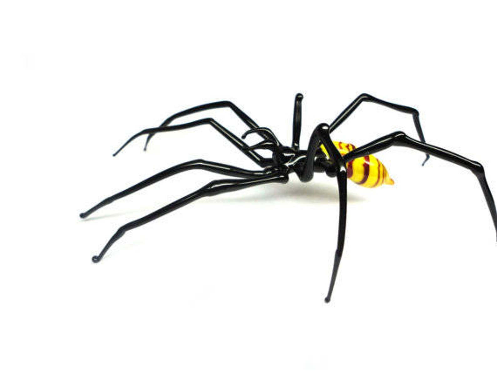 Spider Animals Glass, Art Glass Spider, Blown Glass, Spider Halloween ...