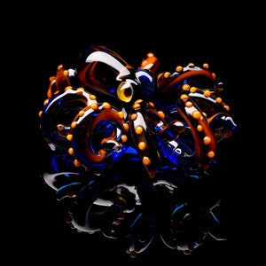 Glass Octopus, Octopus Art ,octopus Decor, Octopus Sculpture, Squid ...