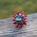 Glass Virus Sculpture - Glass Figurine Virus - Microbe Virus - Virus ...