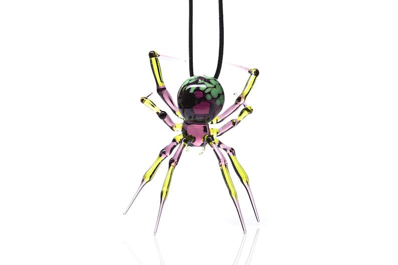 Pendant Spider Animals Glass Hanging Blown Glass Spider - Etsy