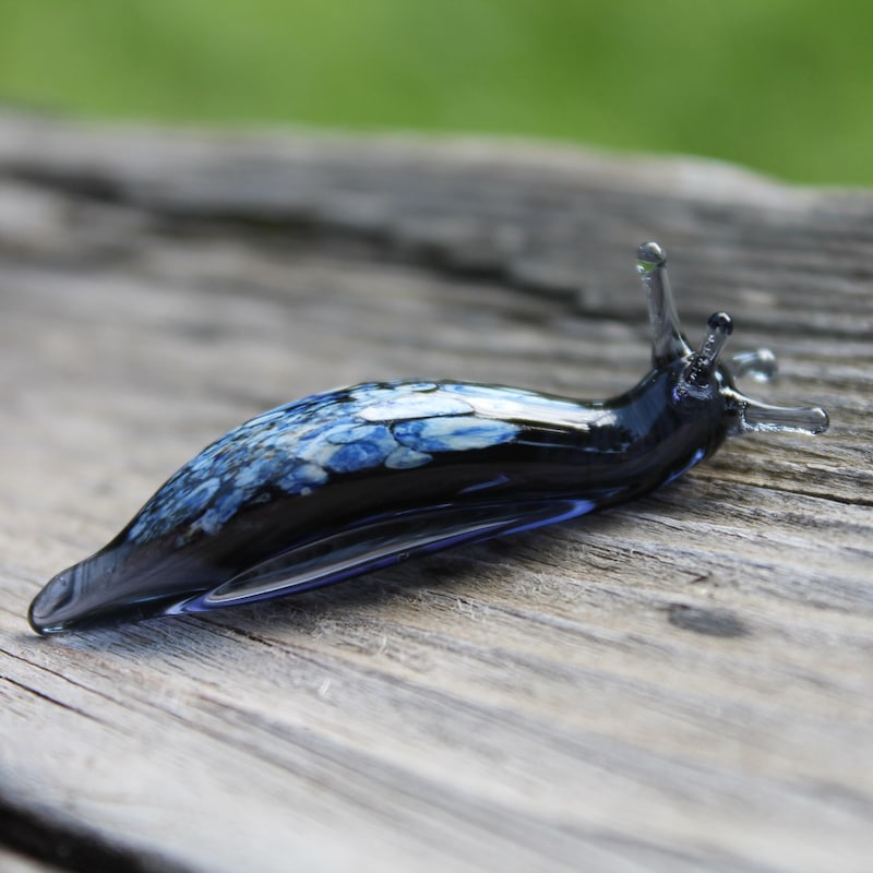 Blue Glass Slug - Etsy