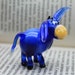 Blown Glass Donkeys Glass Donkey Sculpture Collectible Donkey Figurine ...
