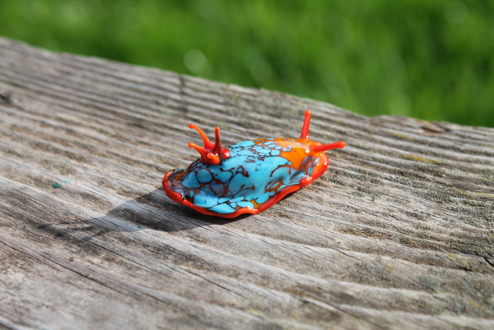 Nudibranch - Sea Slug Glass Sculpture - Slug Figure - Sea Slug - Bunny ...
