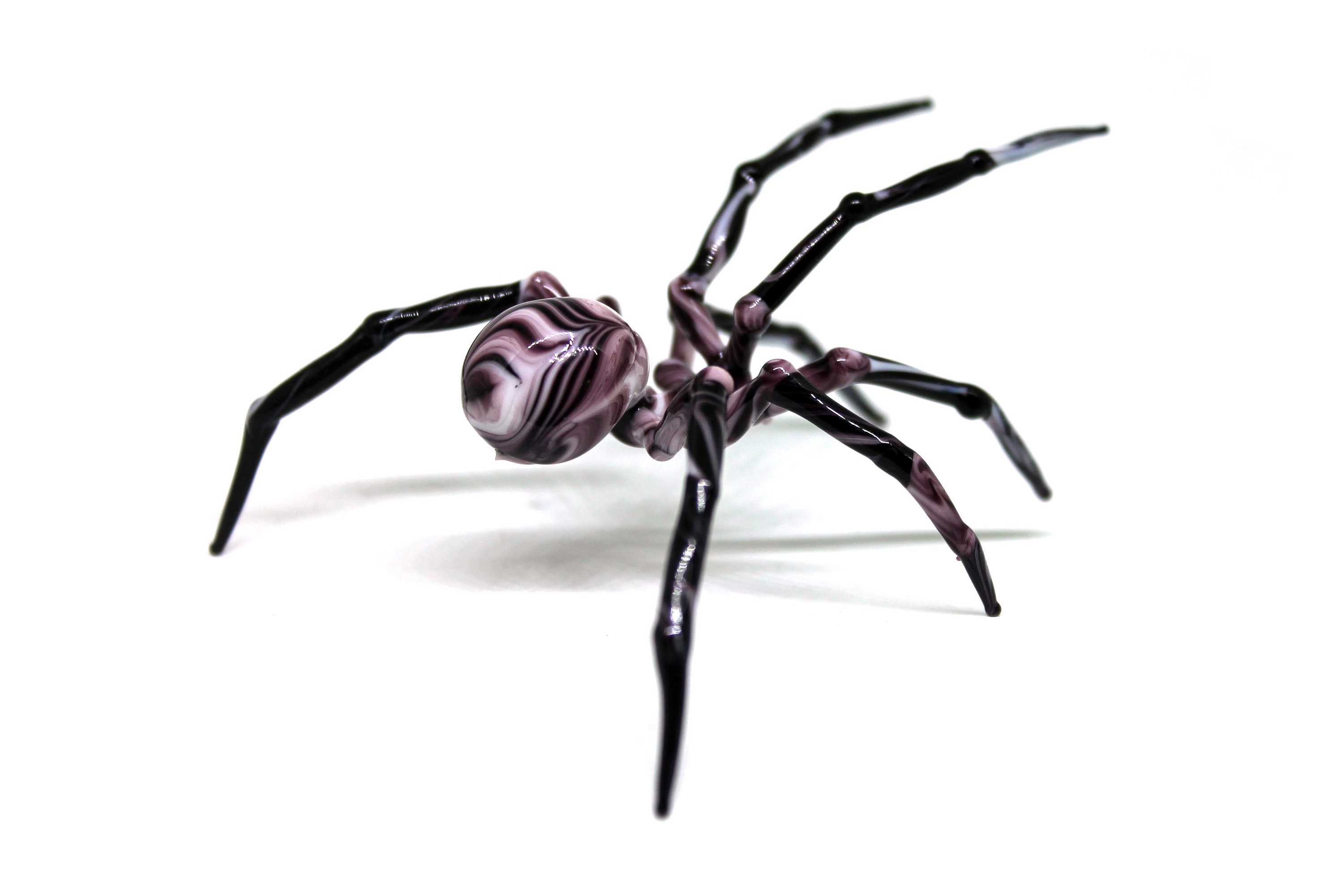 GLASS SPIDER Lampwork Handcrafted Glass Animal Art Glass - Etsy
