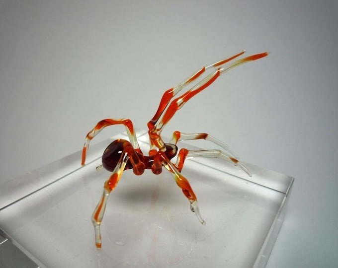 Spider Animals Glass Art Glass Blown Glass Sculpture Made - Etsy