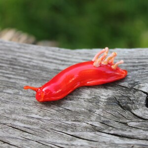 Nudibranch - Sea Slug Glass Sculpture - Slug Figure - Sea Slug ...