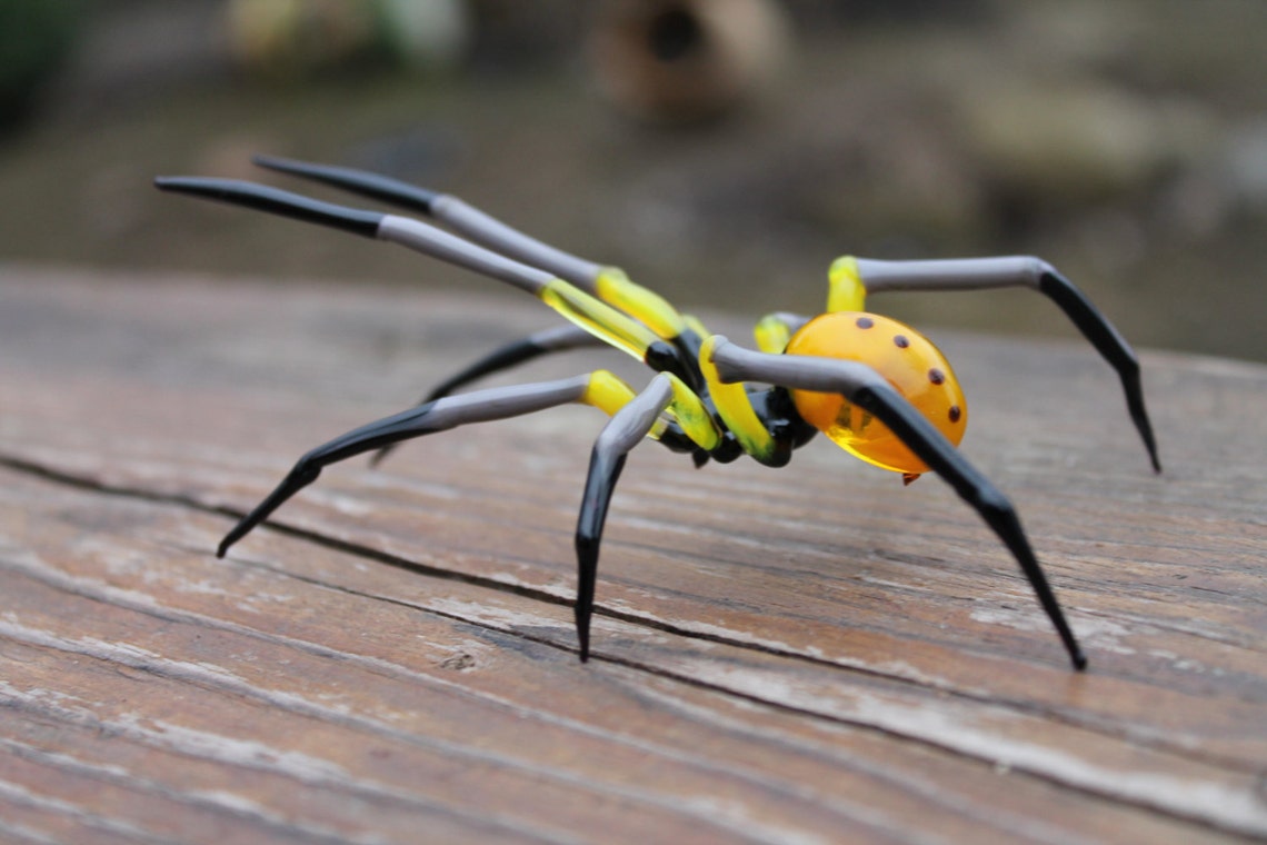Spider Animals Glass Art Glass Blown Glass Spider - Etsy