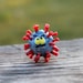 Glass Virus Sculpture Glass Figurine Virus Microbe Virus Virus Gift ...