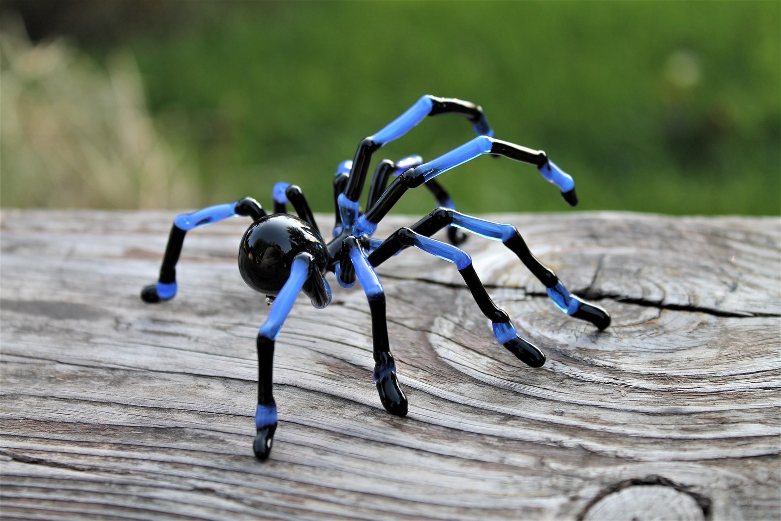 Hand Blown Glass Tarantula Blown Glass Tarantula Spider Sculpture ...