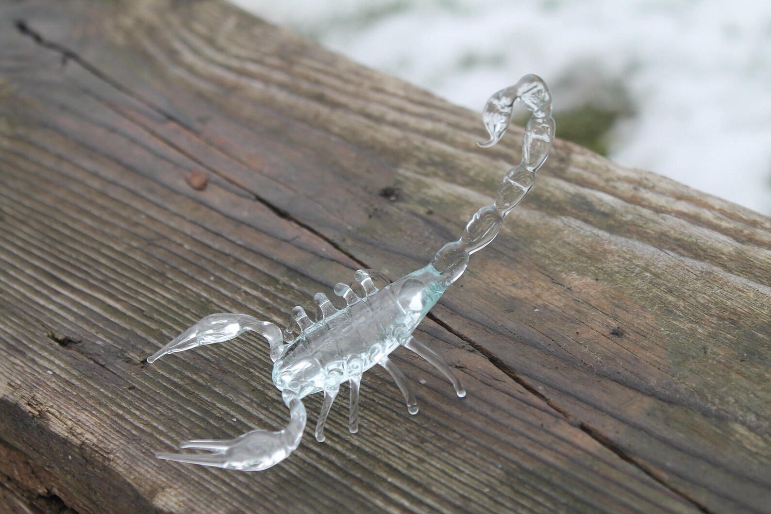 Glass Figurine Scorpion Blown Glass Animals Murano Glass Scorpion ...