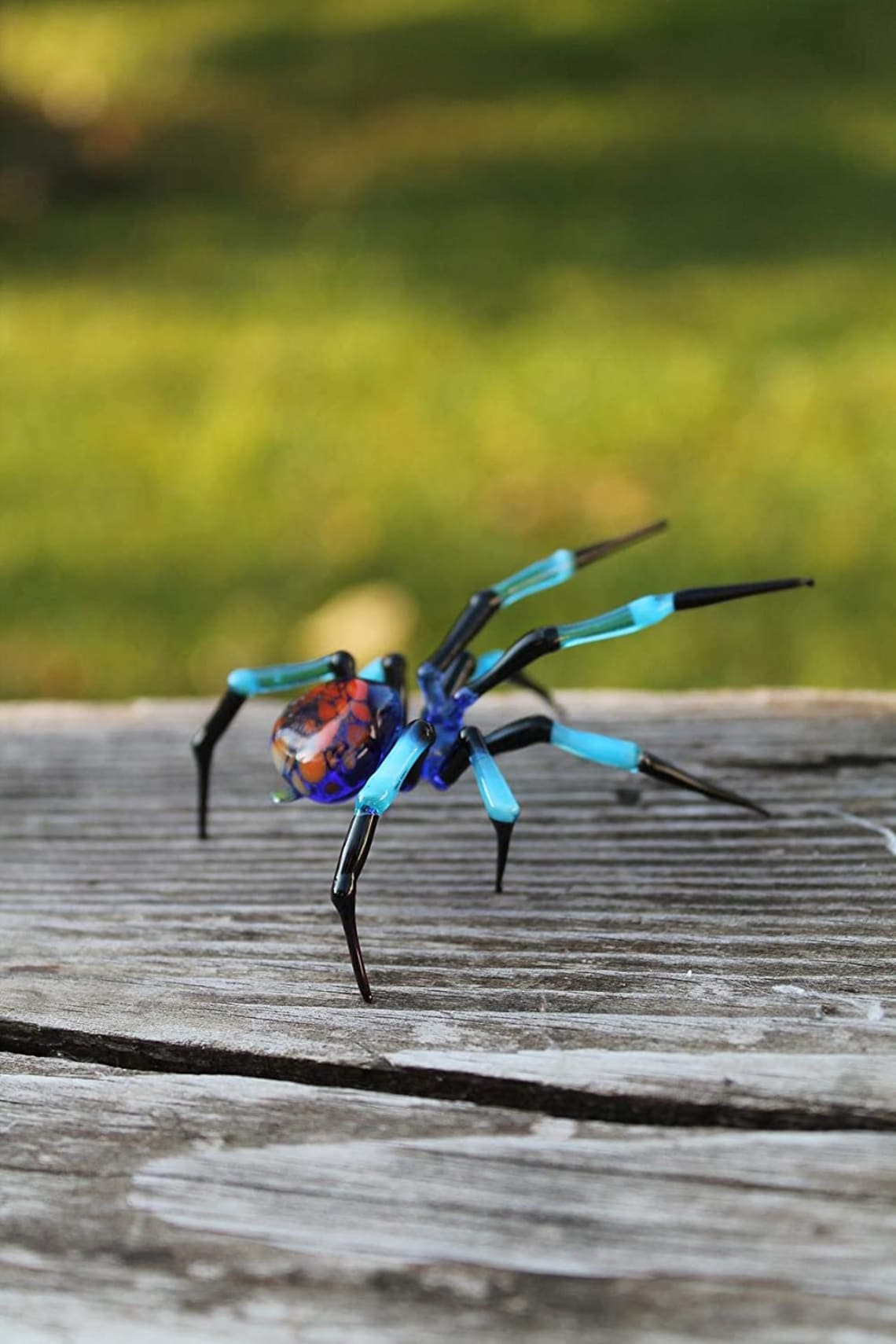 GLASS SPIDER Lampwork Handcrafted Glass Animal Art Glass - Etsy