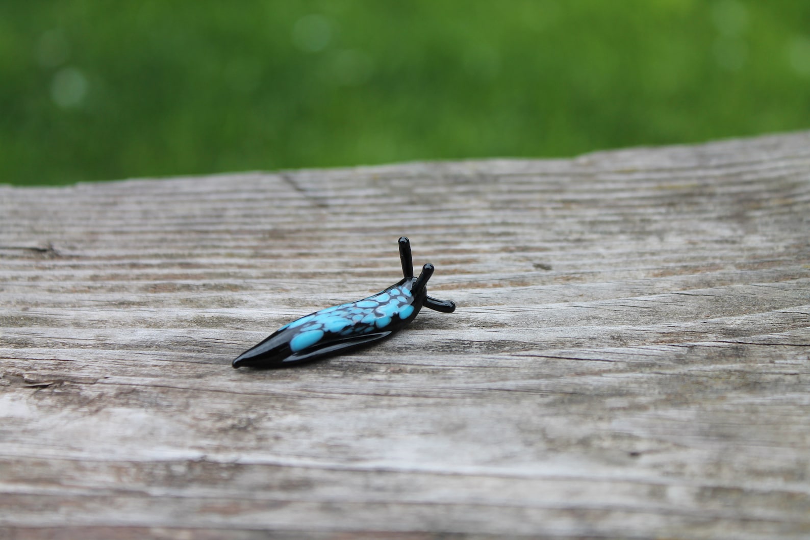 Spotted Slug Glass Sculpture GLASS SLUG Lampwork Glass Animals - Etsy