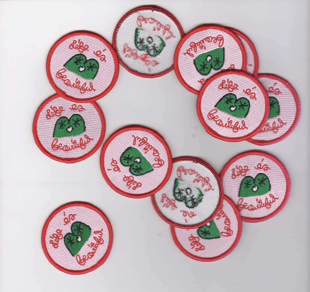 LIFE IS BEAUTIFUL Patch - Etsy