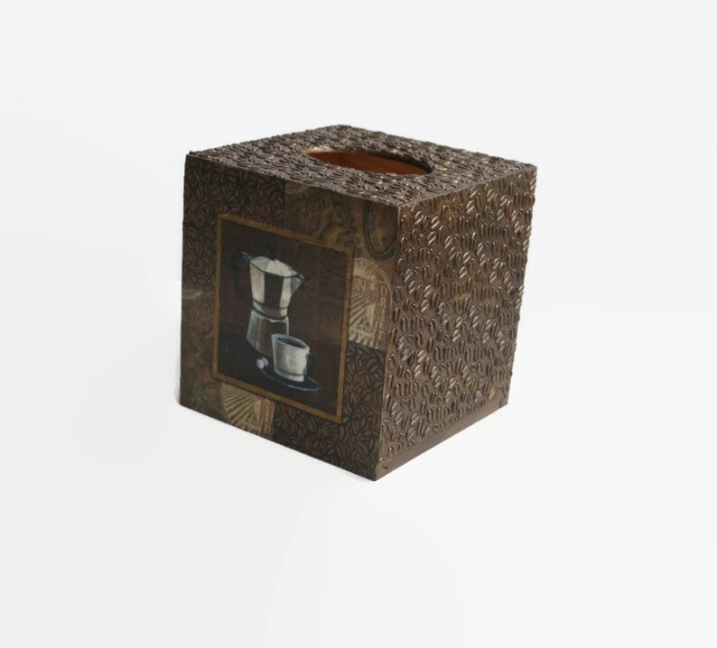 Tissue Box Cover Coffee Coffee Lovers Gift Coffee Beans Coffee - Etsy